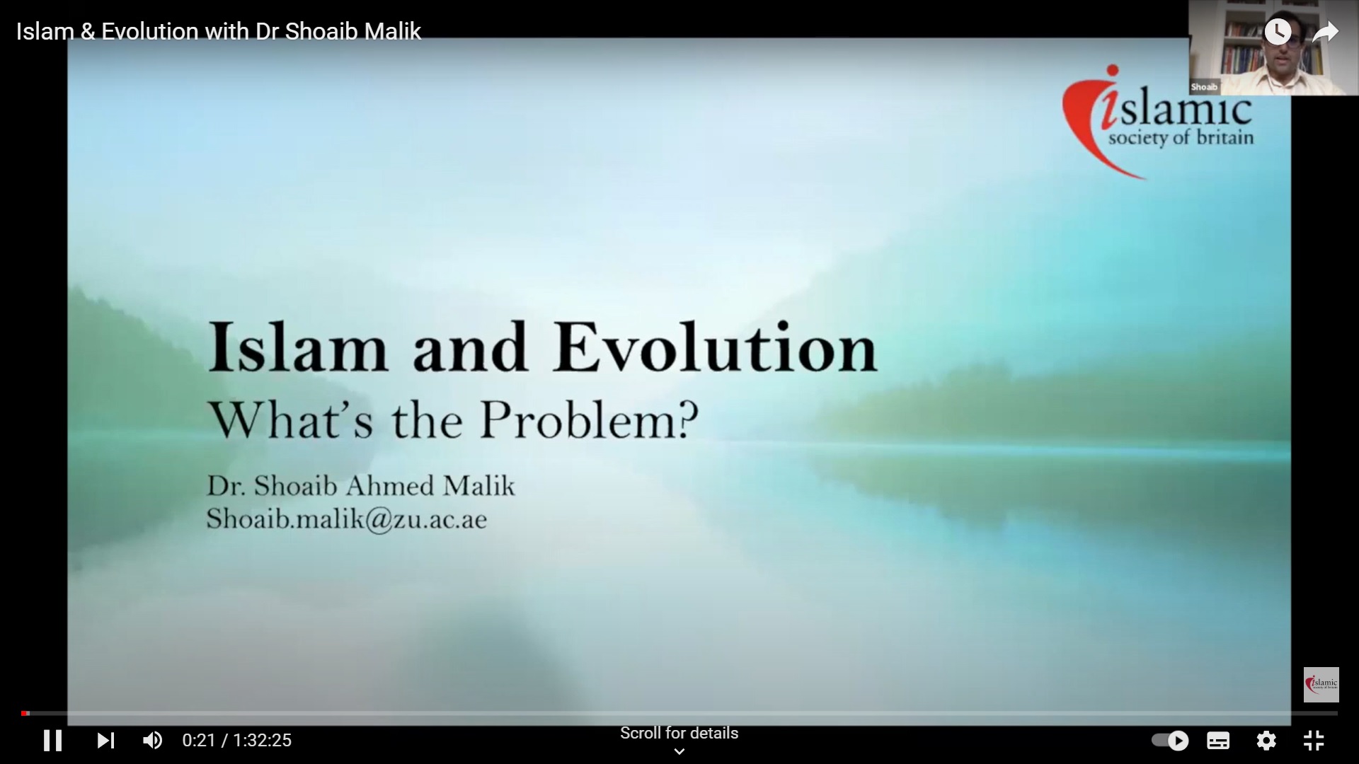 Isn't Islam against evolution? - Islamic Society of Britain | UK ...